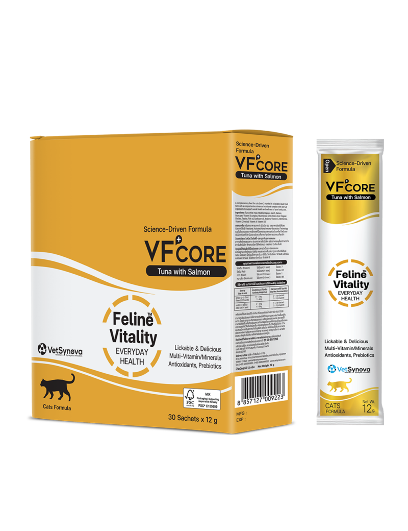 VF+Core: Feline Vitality - บริษัท เว็ทซินโนว่า จำกัด